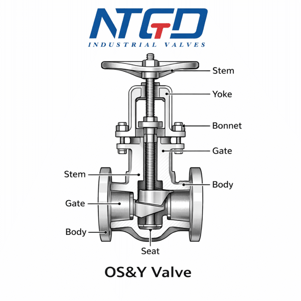 An OS&Y Valve Is in the Open Position If the Stem Is Up | OSY Valve ...