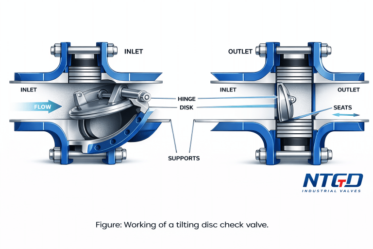 Tilting Disc Check Valve: Working Principle, vs Swing Check & Selection ...
