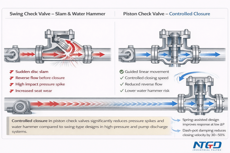 Piston Check Valve - Industrial Valve Manufacturer