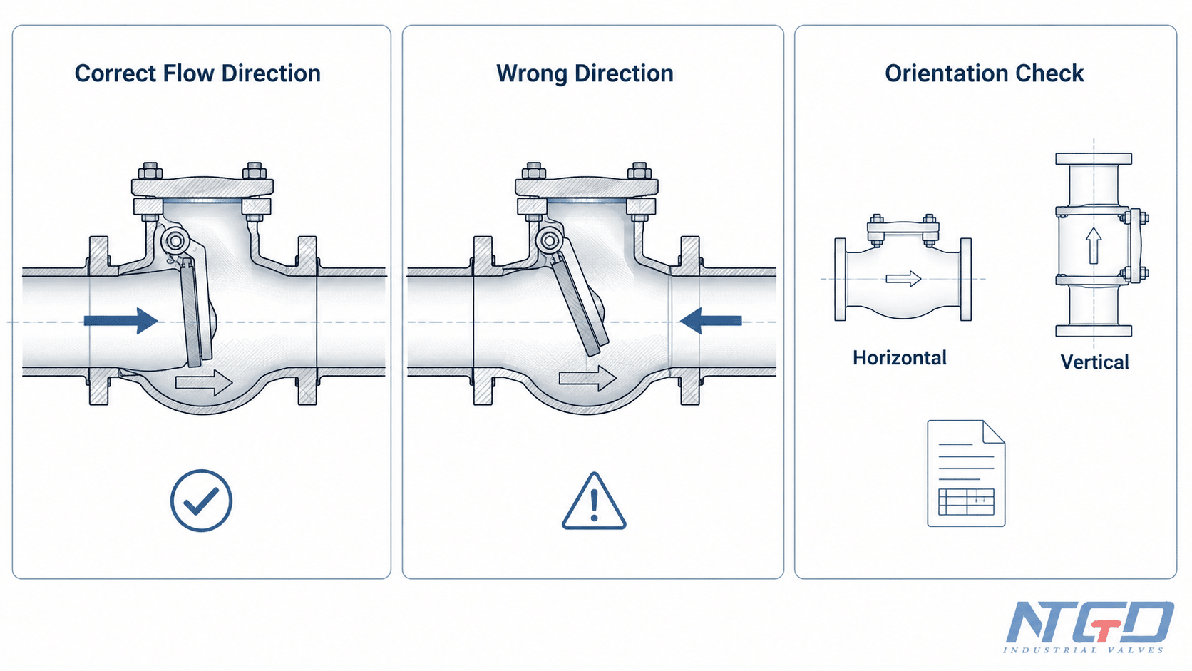 Check Valve Selection Guide: Criteria, Chart & Fit
