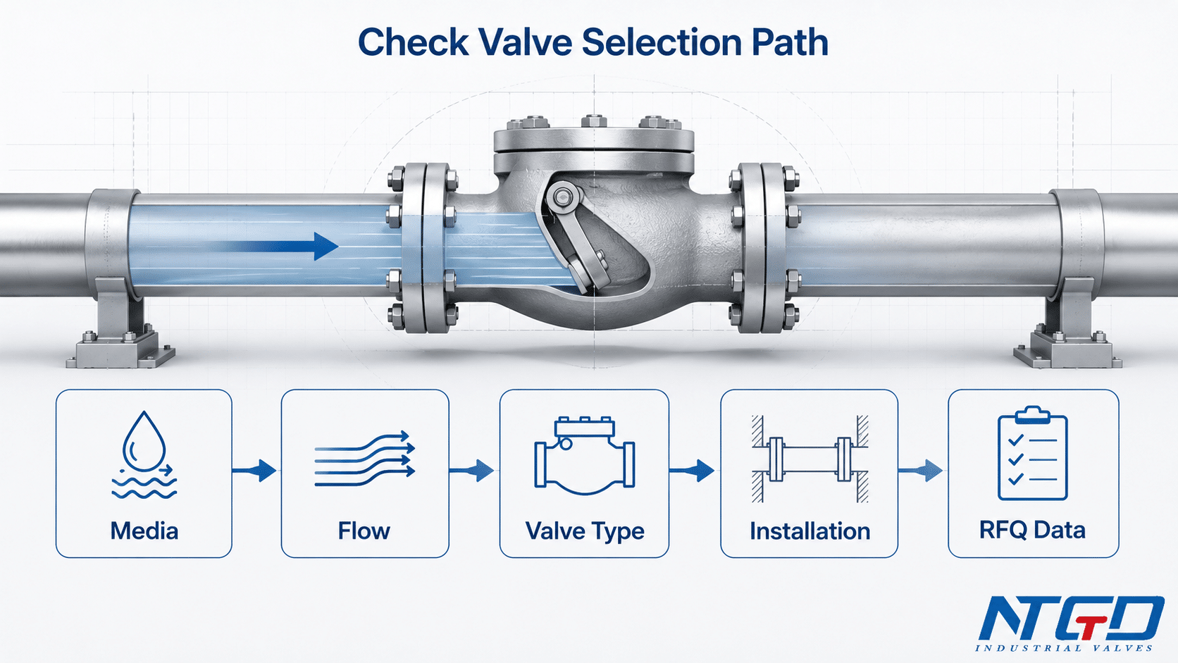Check Valve Selection Guide: Criteria, Chart & Fit