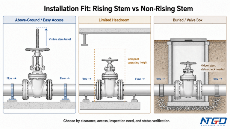 Rising Stem Gate Valve vs Non-Rising Stem Gate Valve Guide - Industrial ...
