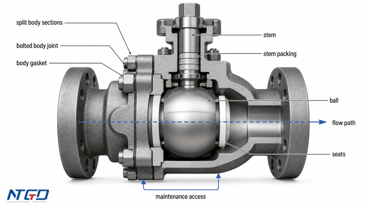 Split Body Ball Valves: Design, Applications & RFQ Guide - Industrial ...